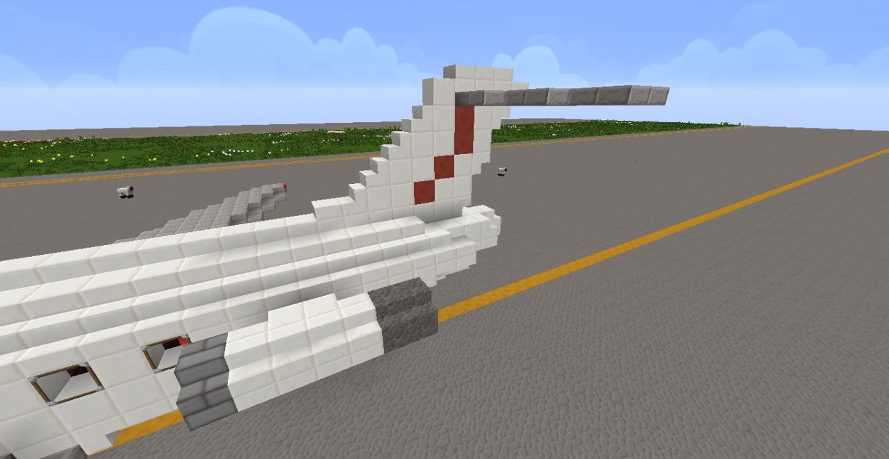 McDonnell Douglas DC-9-40 Minecraft Map
