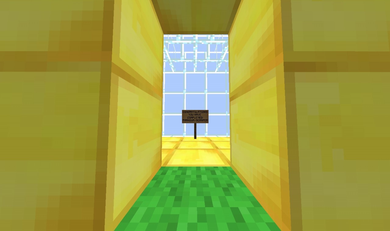 PARKOUR-SCRAPER Minecraft Map
