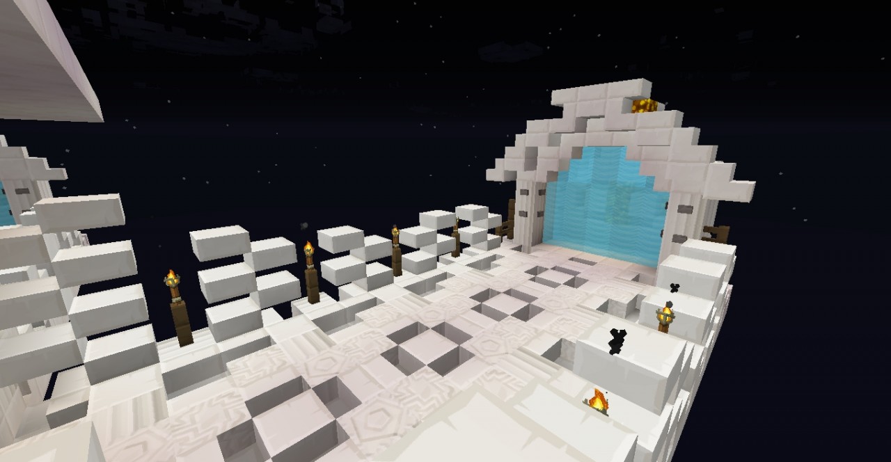 Small Hub Spawn Minecraft Map