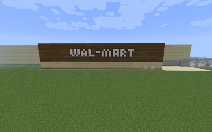 Walmart Store Minecraft Project