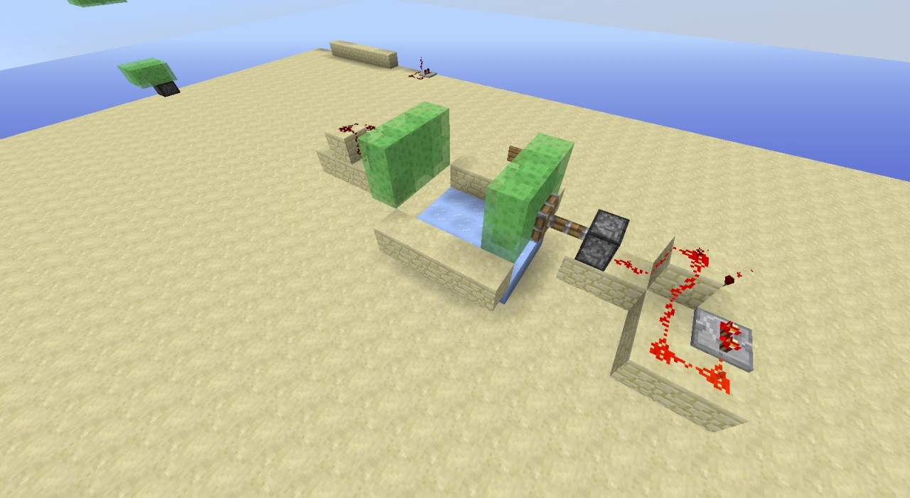 Slime Block Machines & More! Minecraft Map