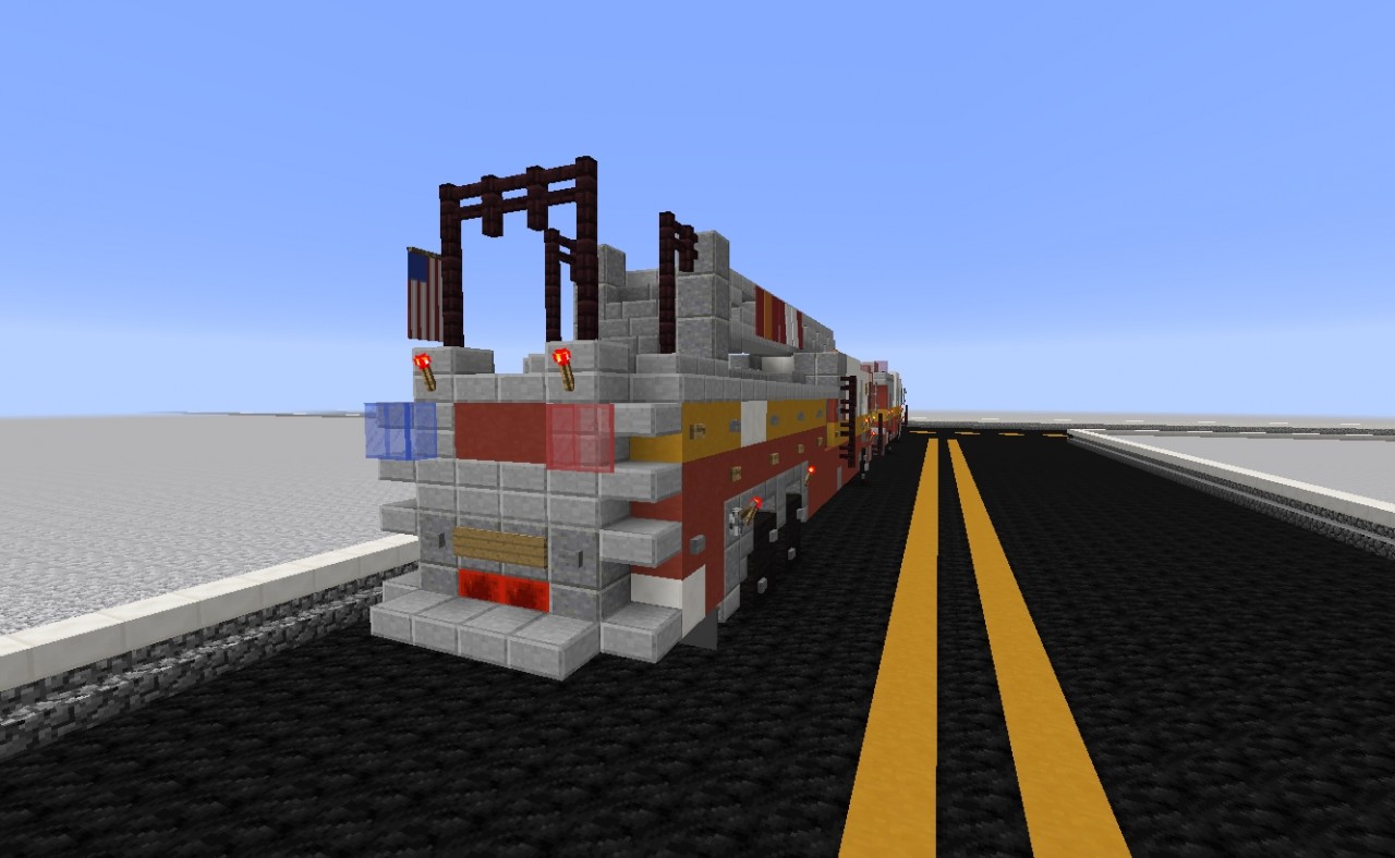 FDNY Fire Truck New York City Fire Department Minecraft Map
