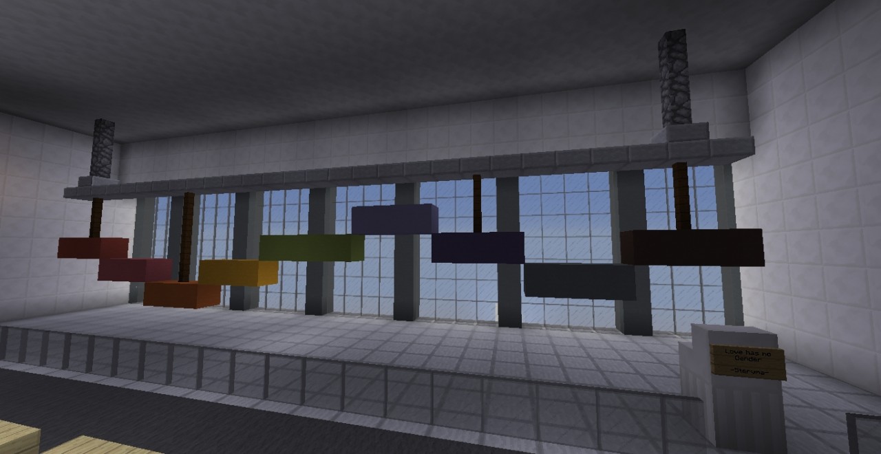 Contemporary Art Gallery [ #MinecraftIsArt ] Minecraft Map