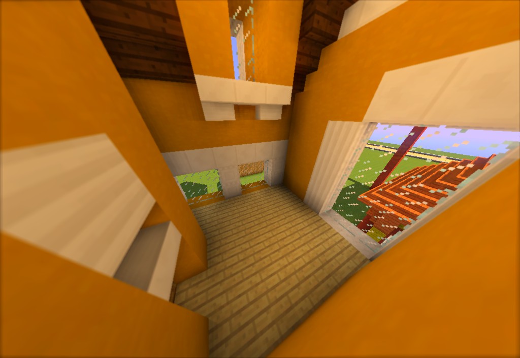 My first Traditional House (unfinished interior) Minecraft Map