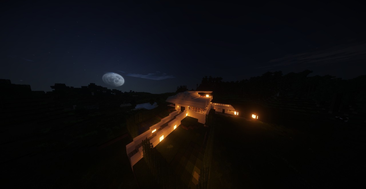 Sunnyside | Modern House Minecraft Map