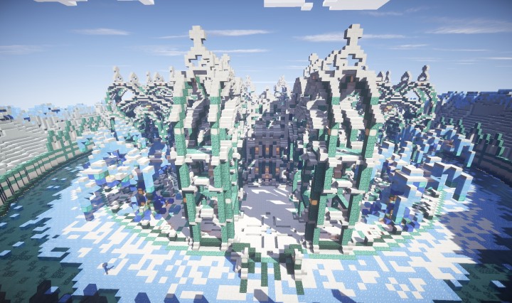 Water Temple Spawn 1.8 Minecraft Map