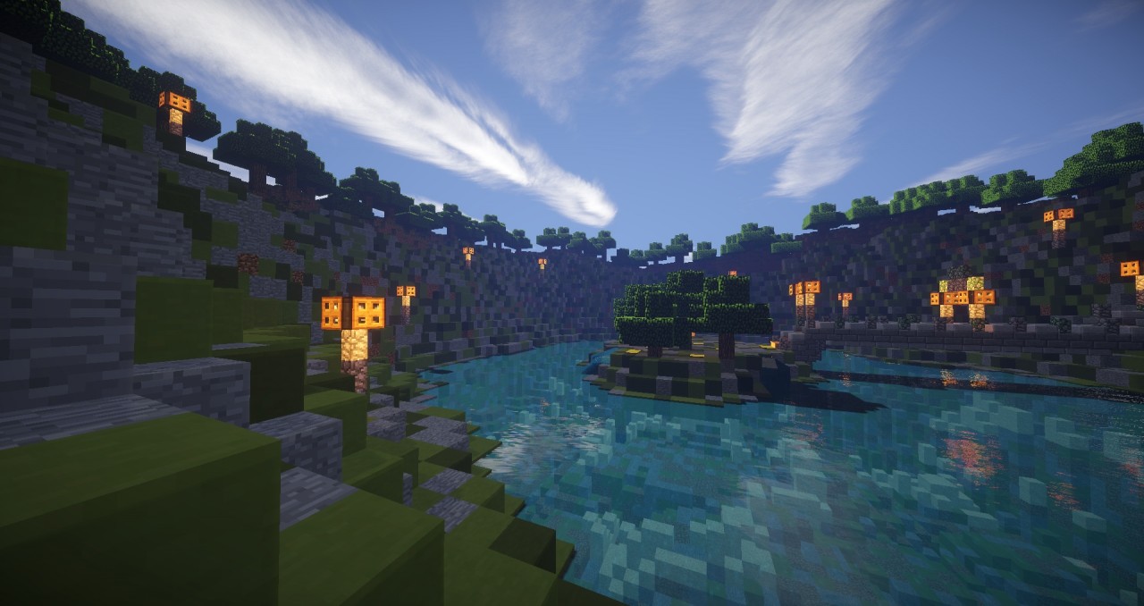 Bowl WaterPool Spawn - Minecraft Map