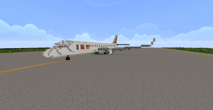Embraer 190 Minecraft Map