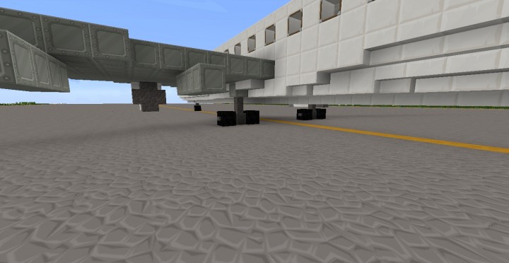 Embraer 190 Minecraft Map