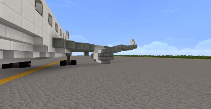 Embraer 190 Minecraft Map