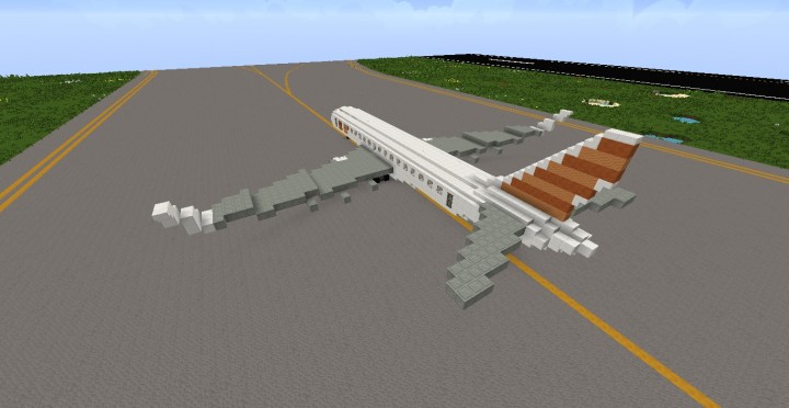 Embraer 190 Minecraft Map
