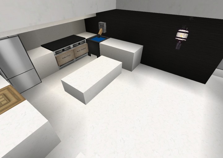 Small Futuristic House Minecraft Map