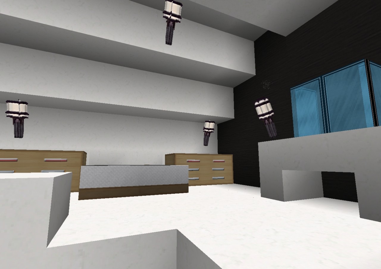 Small Futuristic House Minecraft Map