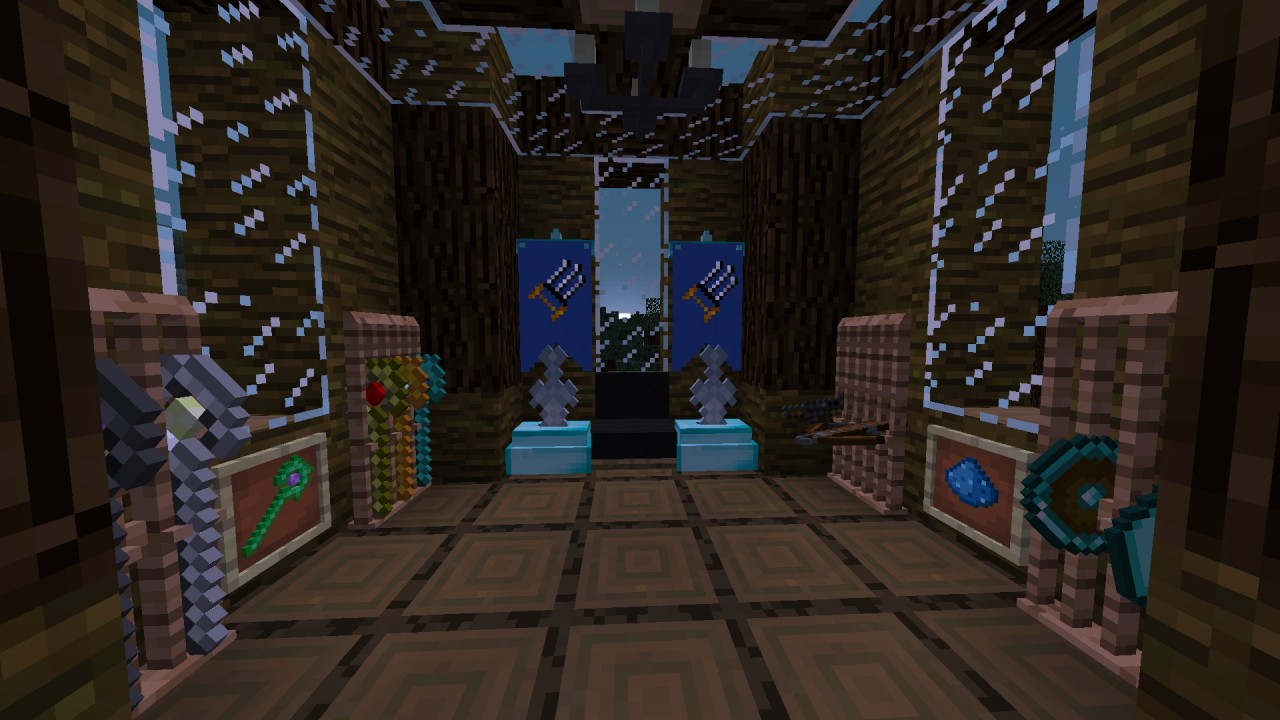 Weapon Shed Minecraft Map