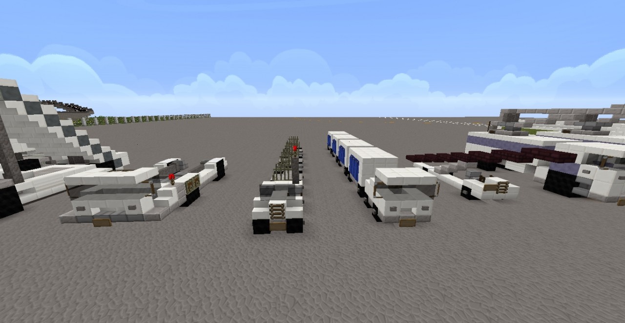 Airport Ground Support Vehicles Pack Minecraft Map