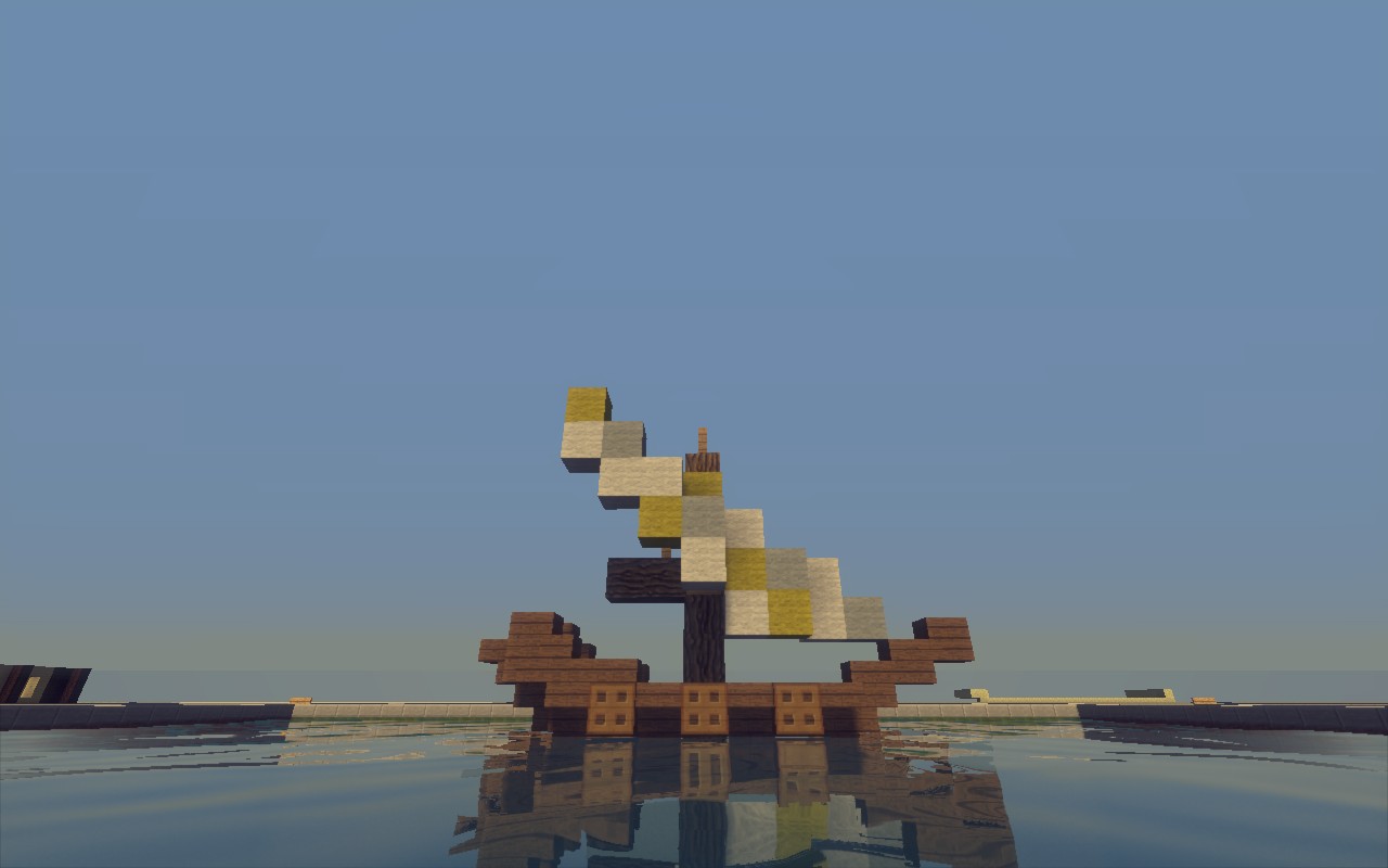 Majestic Sail Boat Minecraft Map