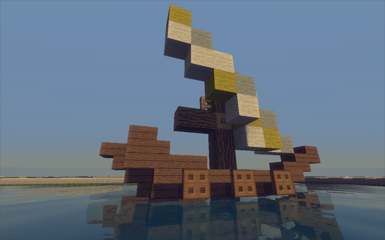 Majestic Sail Boat Minecraft Map
