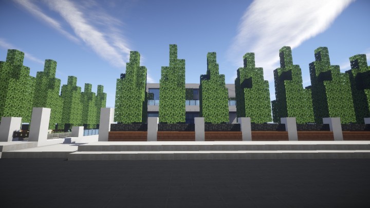 Modern House - Stack House Minecraft Map