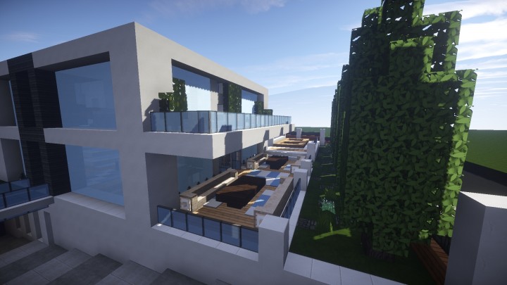Modern House - Stack House Minecraft Map