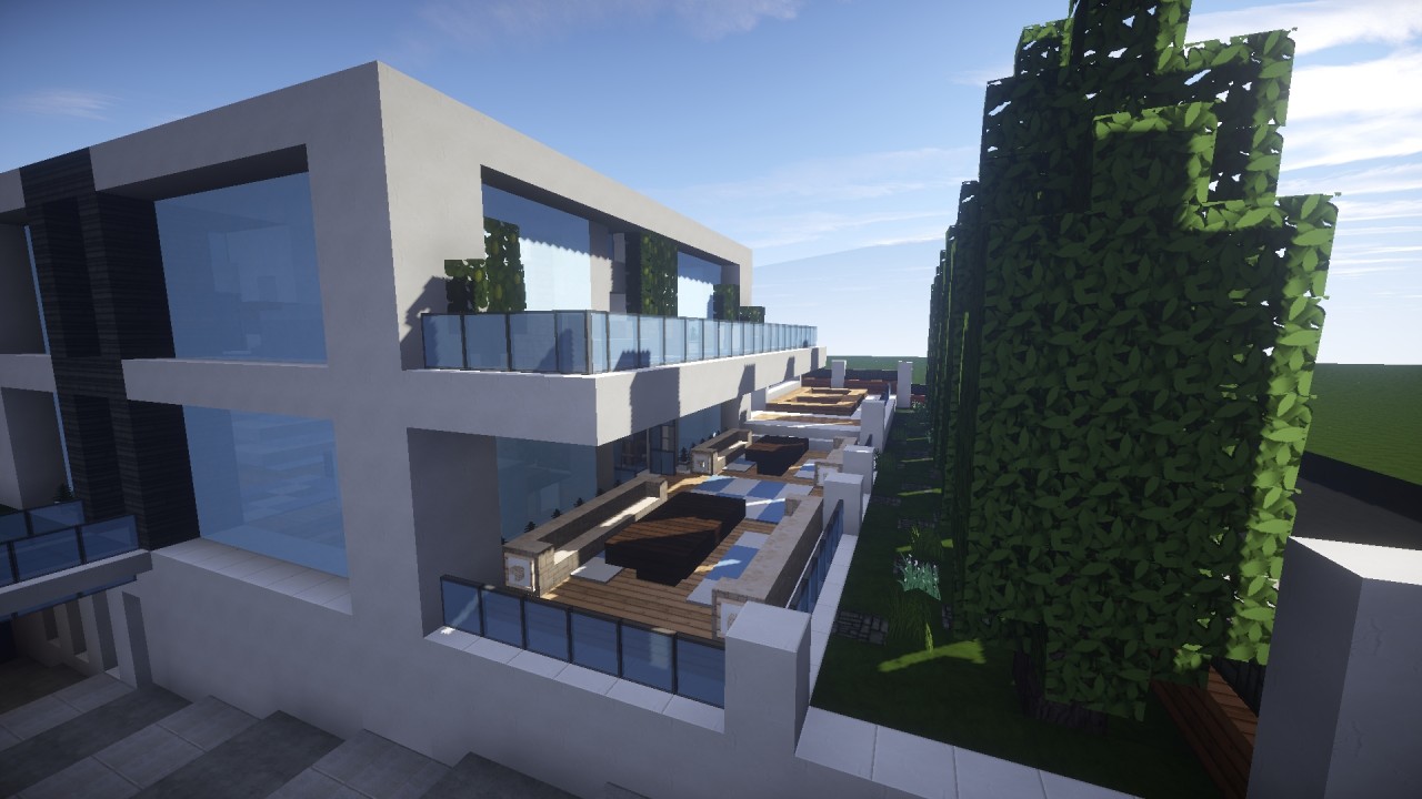 Modern House - Stack House Minecraft Map
