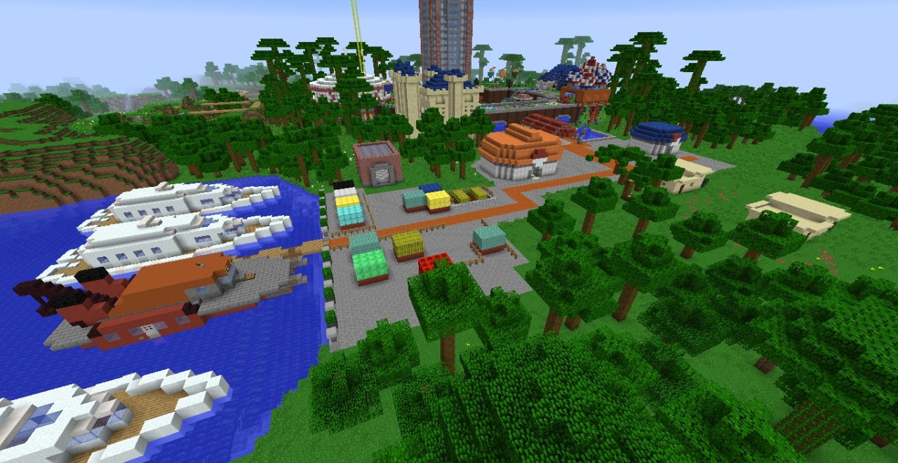 Pokémon Sinnoh Region Minecraft Map