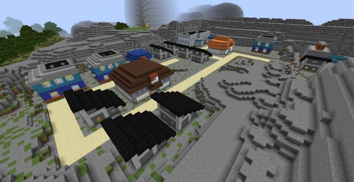 Pokémon Sinnoh Region Minecraft Map