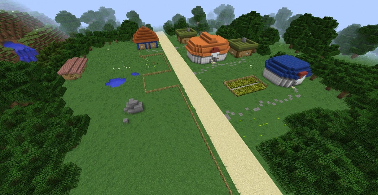 Pokémon Sinnoh Region Minecraft Map