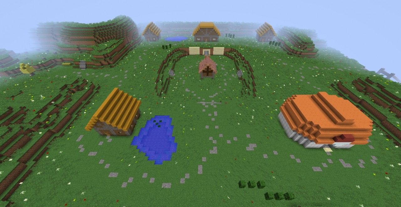 Pokémon Sinnoh Region Minecraft Map