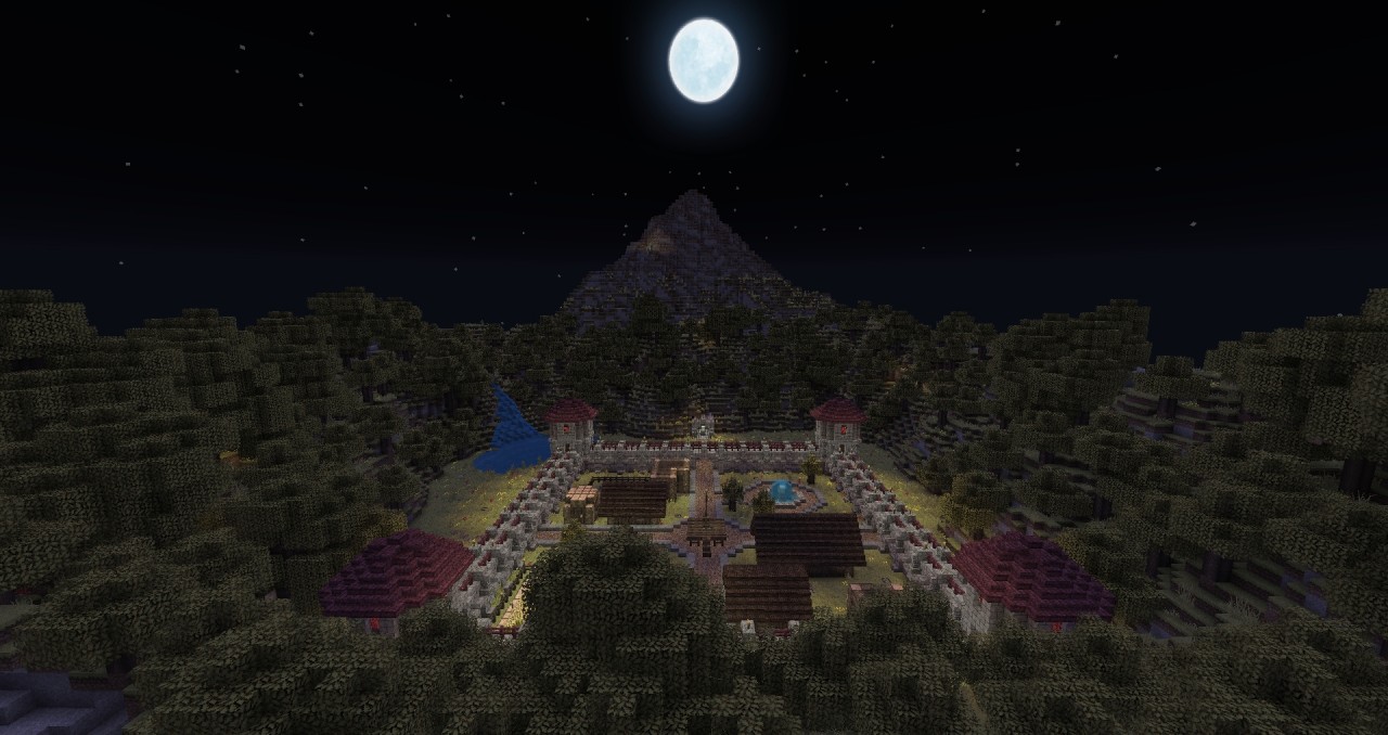 MineCraft Dwarf town Survival Minecraft Map