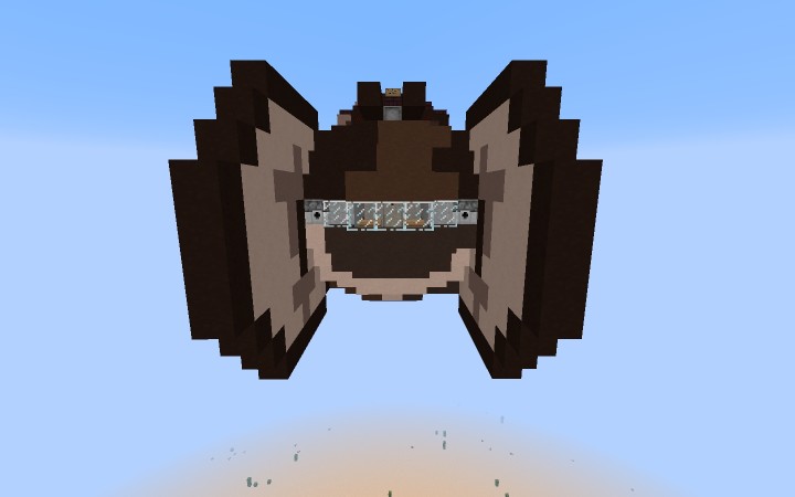 Functional Movecraft Air Warship Minecraft Map