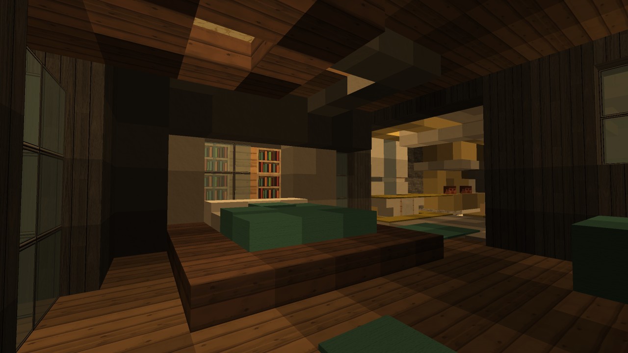 Metal Beam Modern House n°5 Minecraft Map