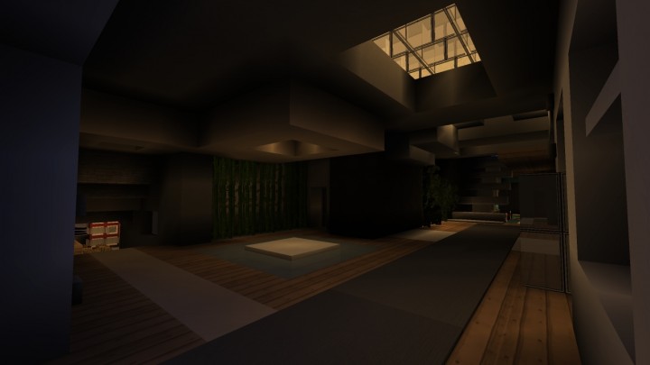 Metal Beam Modern House n°5 Minecraft Map