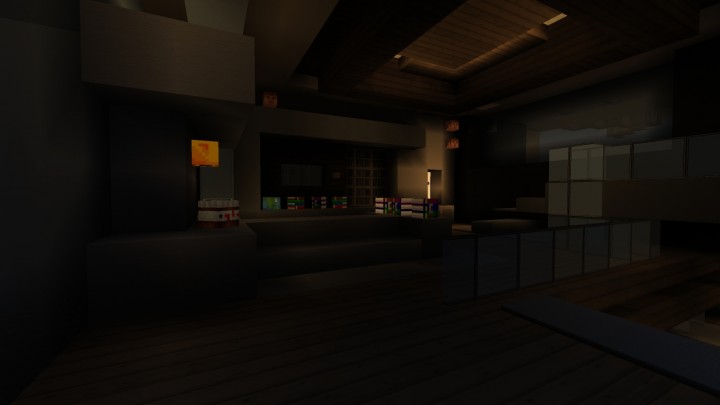 Metal Beam Modern House n°5 Minecraft Map