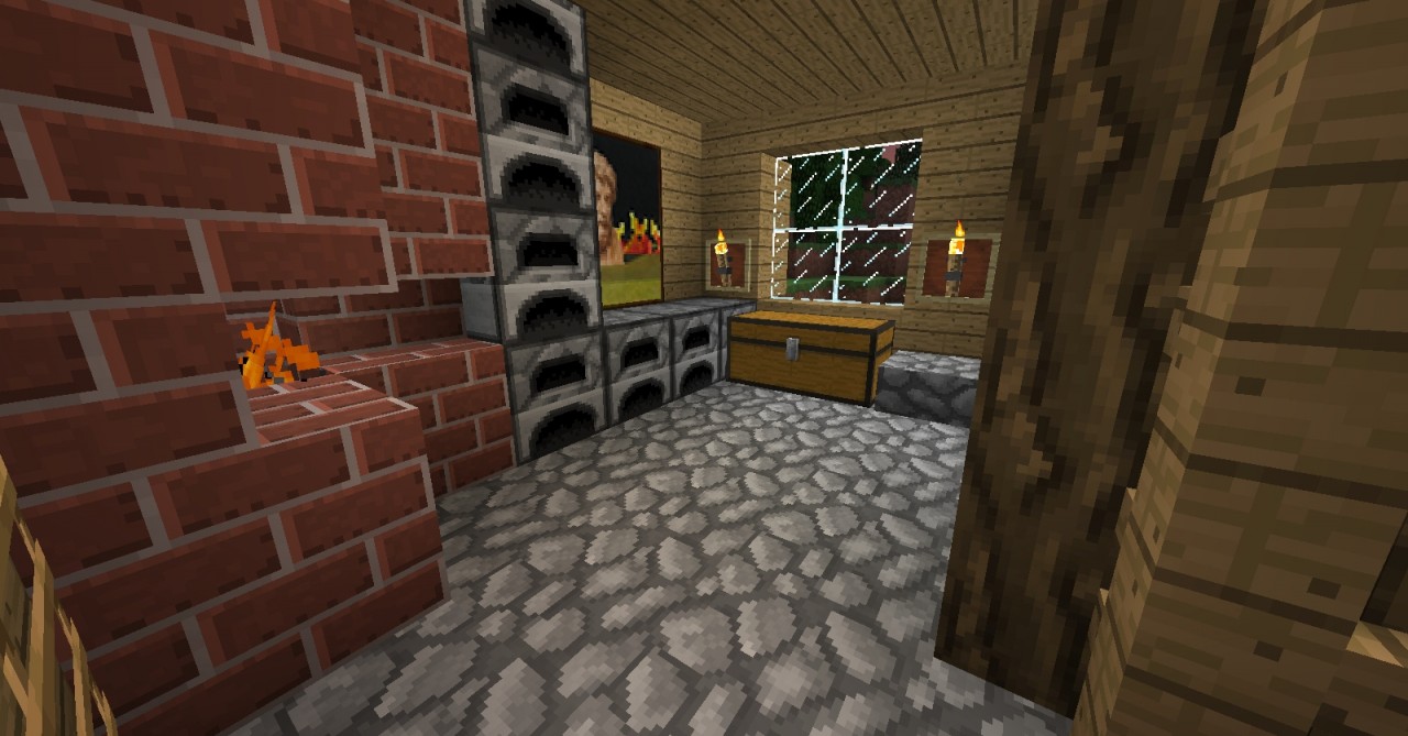 Forge House (with secret room for you to design!) Minecraft Map