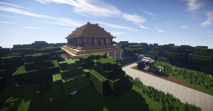 Countryside House Minecraft Map