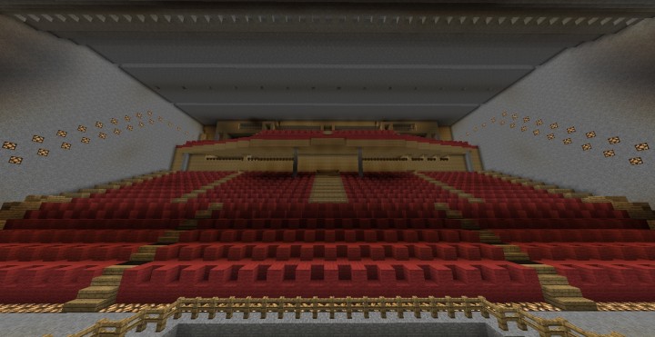 Minecraft Theatre and City Minecraft Map