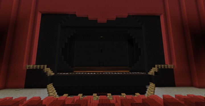 Minecraft Theatre and City Minecraft Map