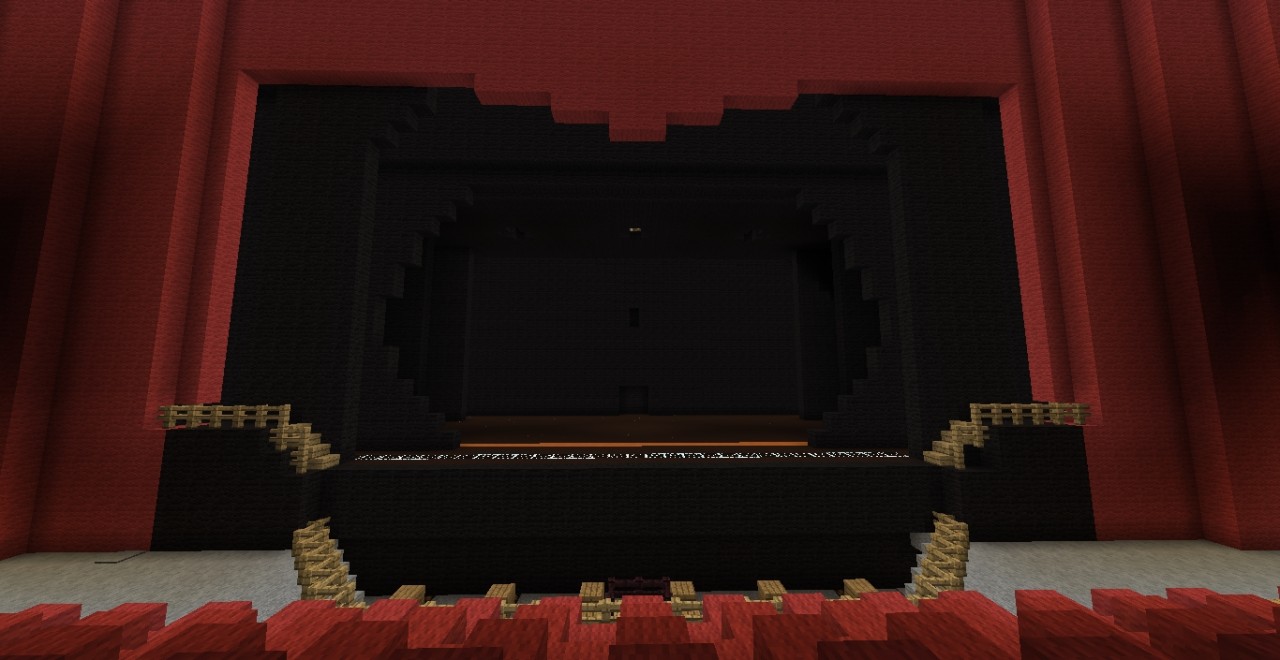 Minecraft Theatre and City Minecraft Map
