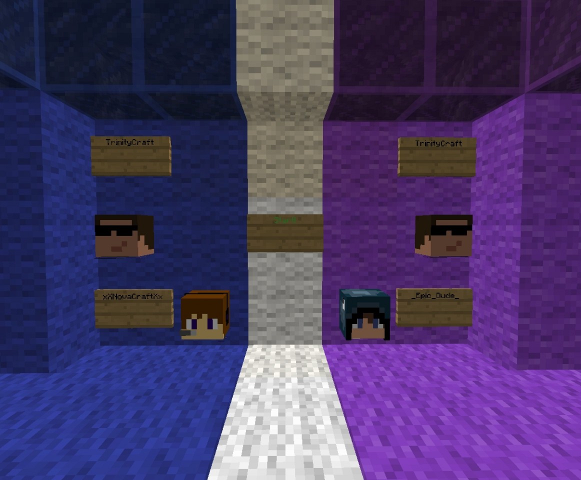 Four Pillars Minecraft Map