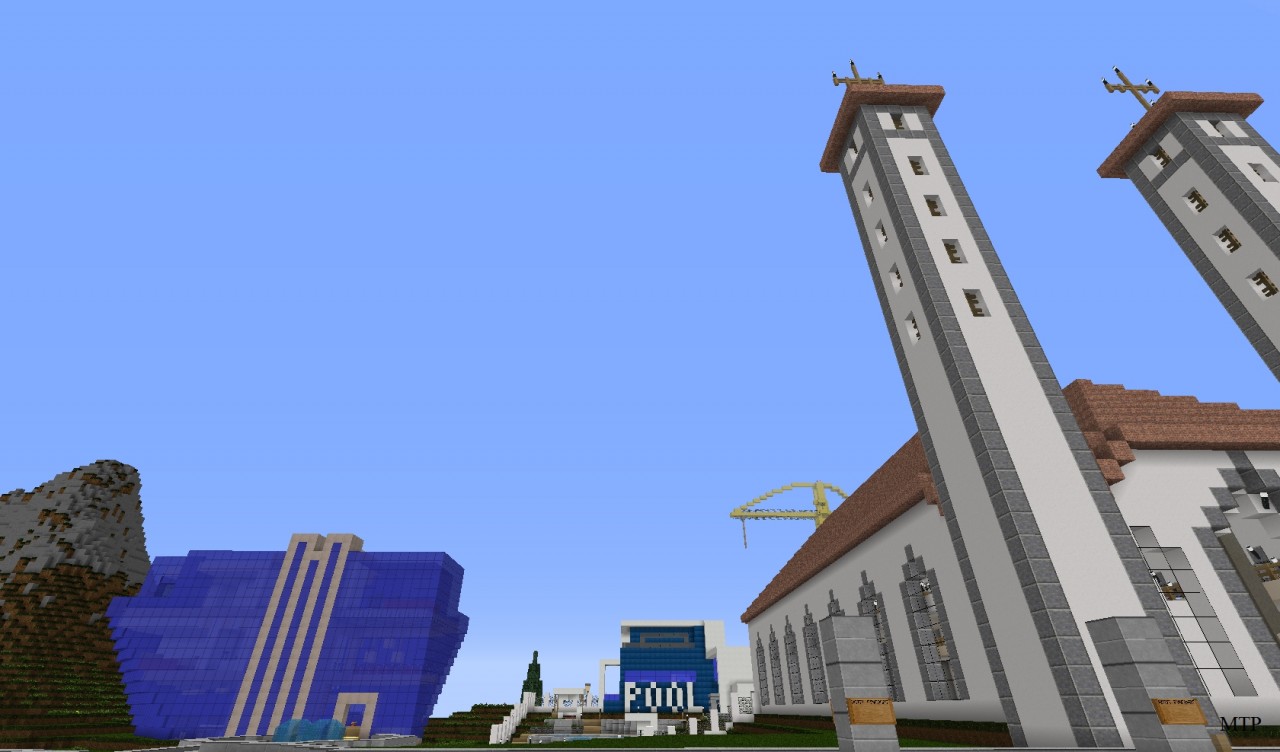 Modern Town Projekt Minecraft Map