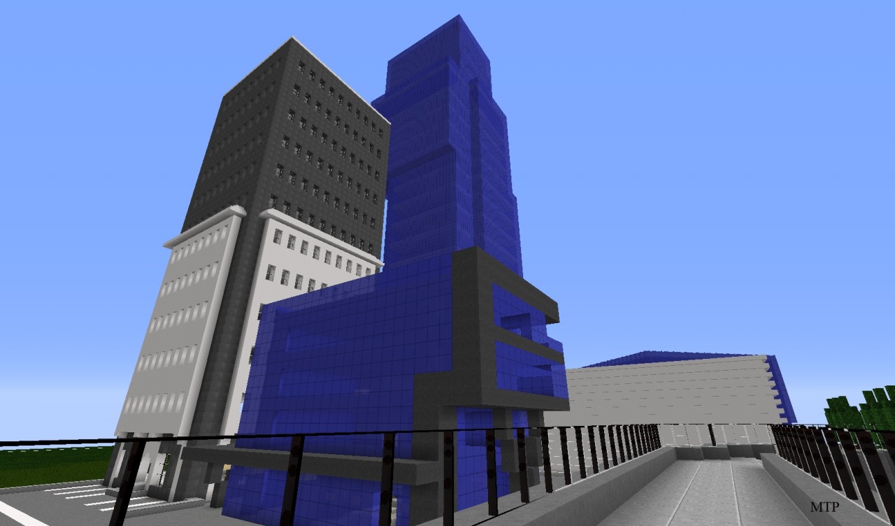 Modern Town Projekt Minecraft Map