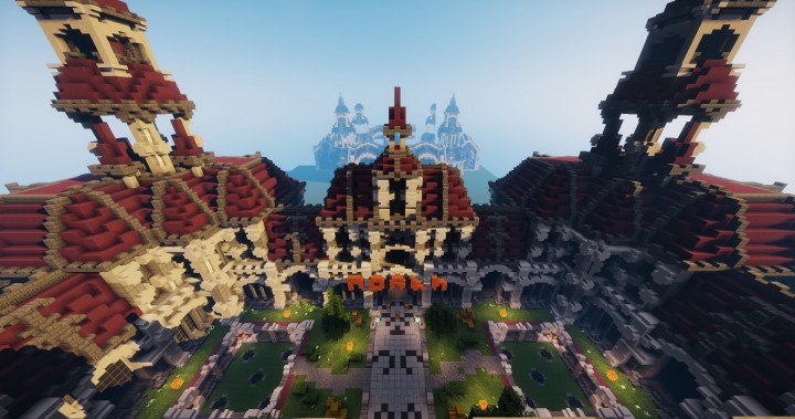 FadeCloud - Factions - Commission Build Minecraft Map