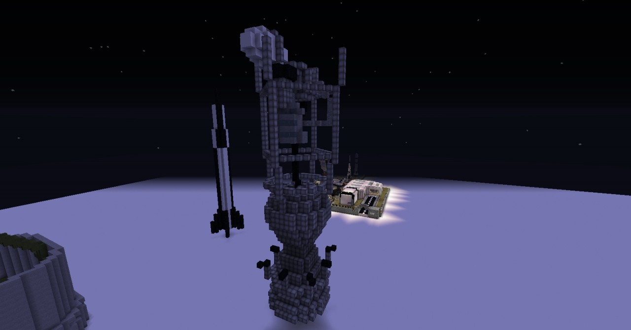 A4 Rocket Engine - Very Big Scale Minecraft Map