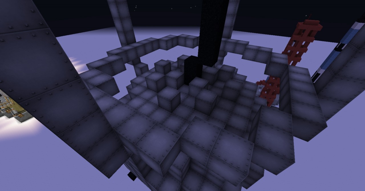 A4 Rocket Engine - Very Big Scale Minecraft Map