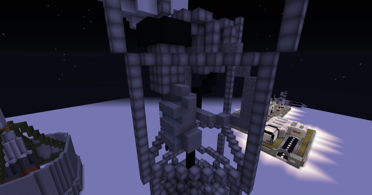 A4 Rocket Engine - Very Big Scale Minecraft Map