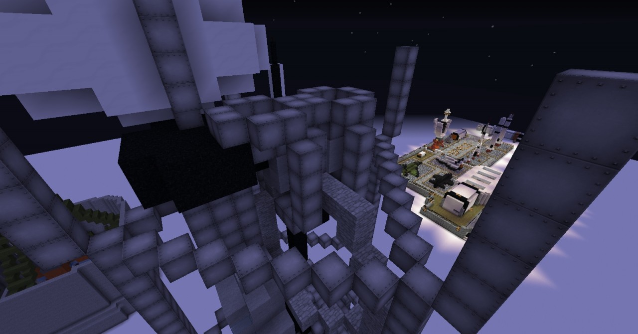 A4 Rocket Engine - Very Big Scale Minecraft Map