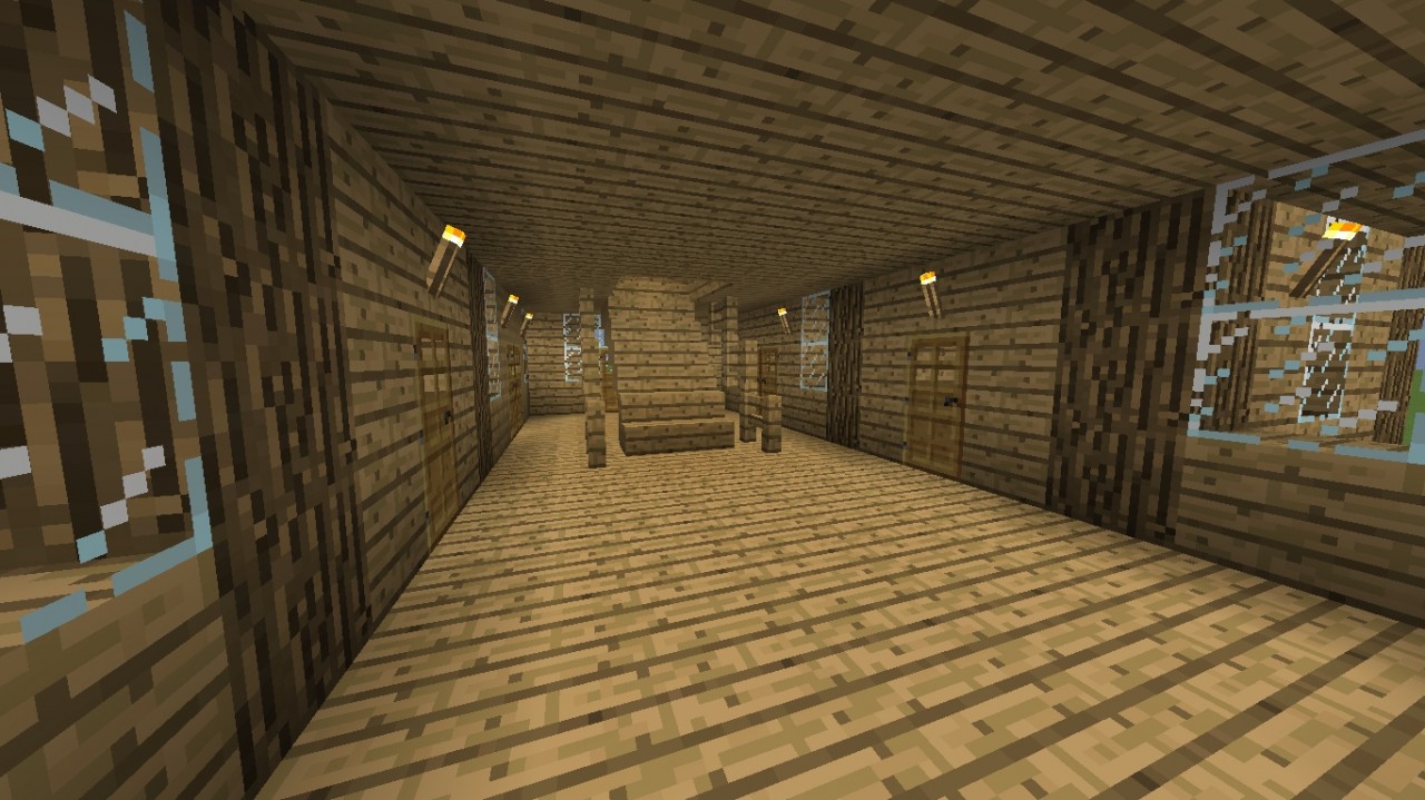 2 Floors House And Garret Minecraft Map