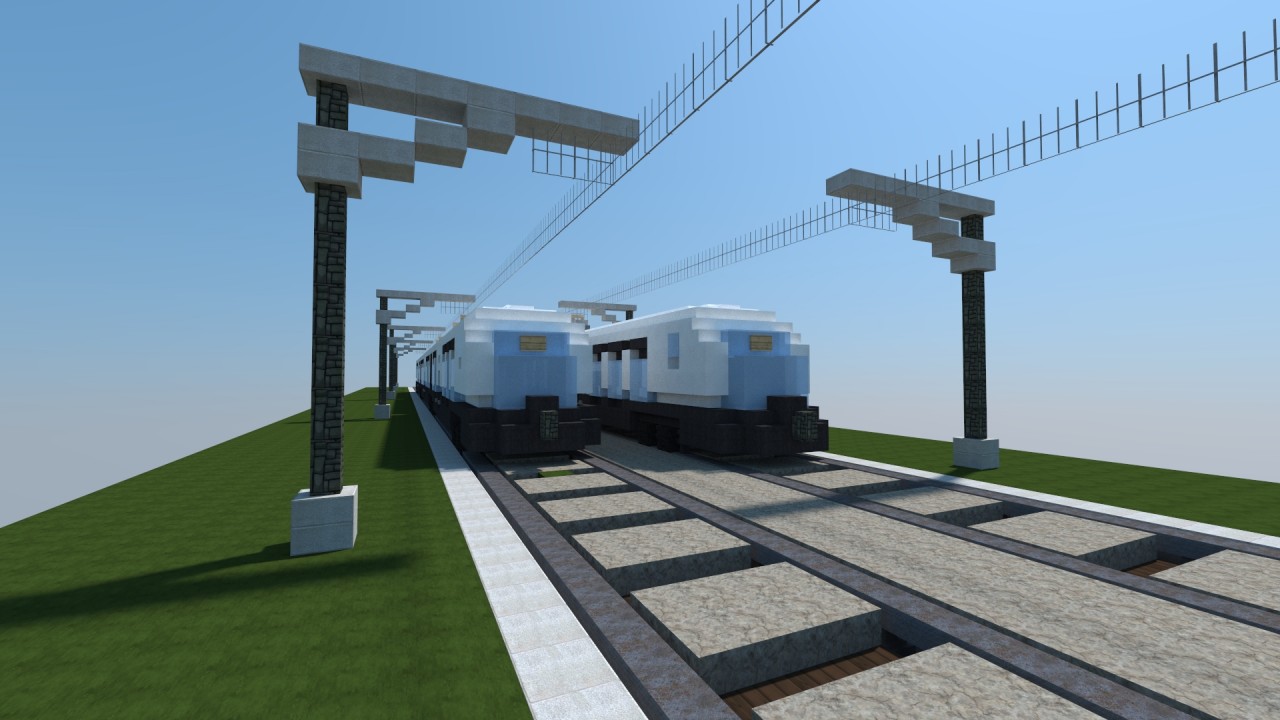 Regional train Minecraft Map
