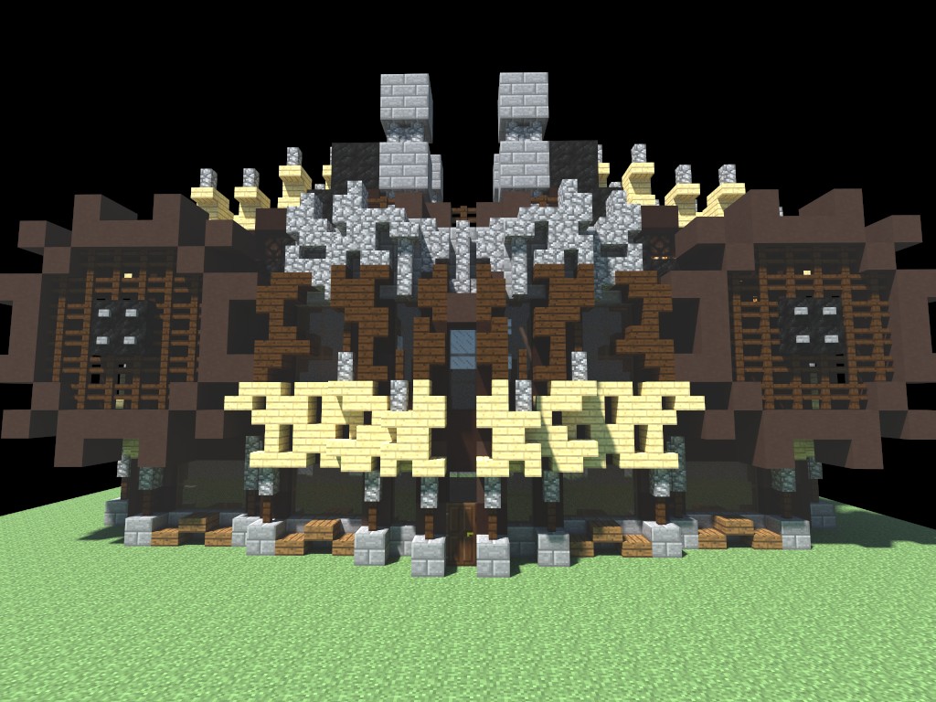 Industrial/Organic House! Minecraft Map