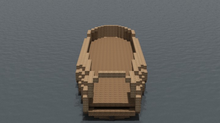 Ship Hull, make your own brig - Schematic. Minecraft Map